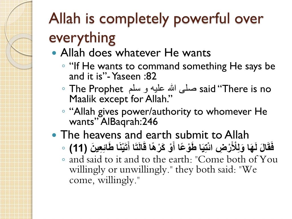 PPT - Allah’s Universal Signs PowerPoint Presentation, free download ...