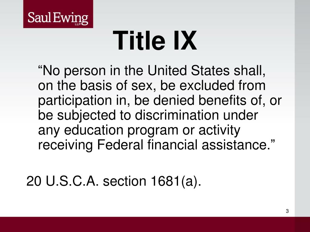 Ppt What Is Title Ix Powerpoint Presentation Free Download Id 6052007
