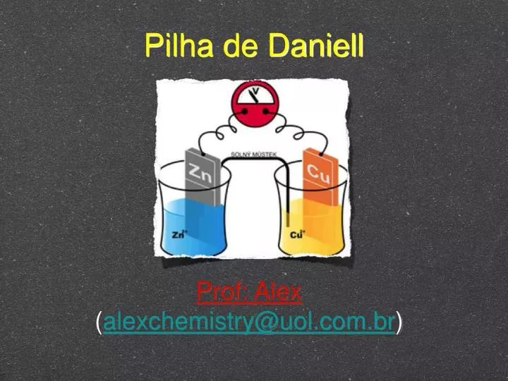 PPT - Pilha de Daniell PowerPoint Presentation, free download - ID:6052196
