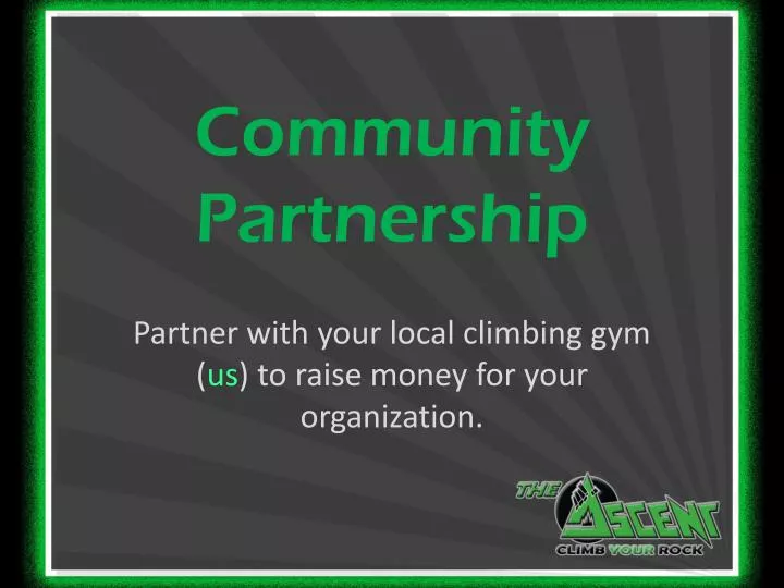 PPT - Community Partnership PowerPoint Presentation, free download - ID ...