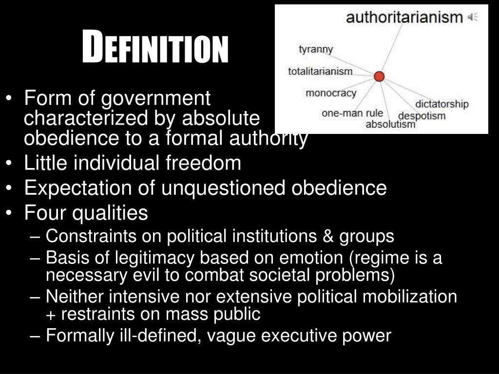 Ppt Authoritarianism Powerpoint Presentation Free Download Id 6054644