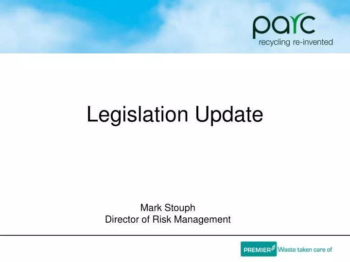 PPT - Legislation Update PowerPoint Presentation, free download - ID ...