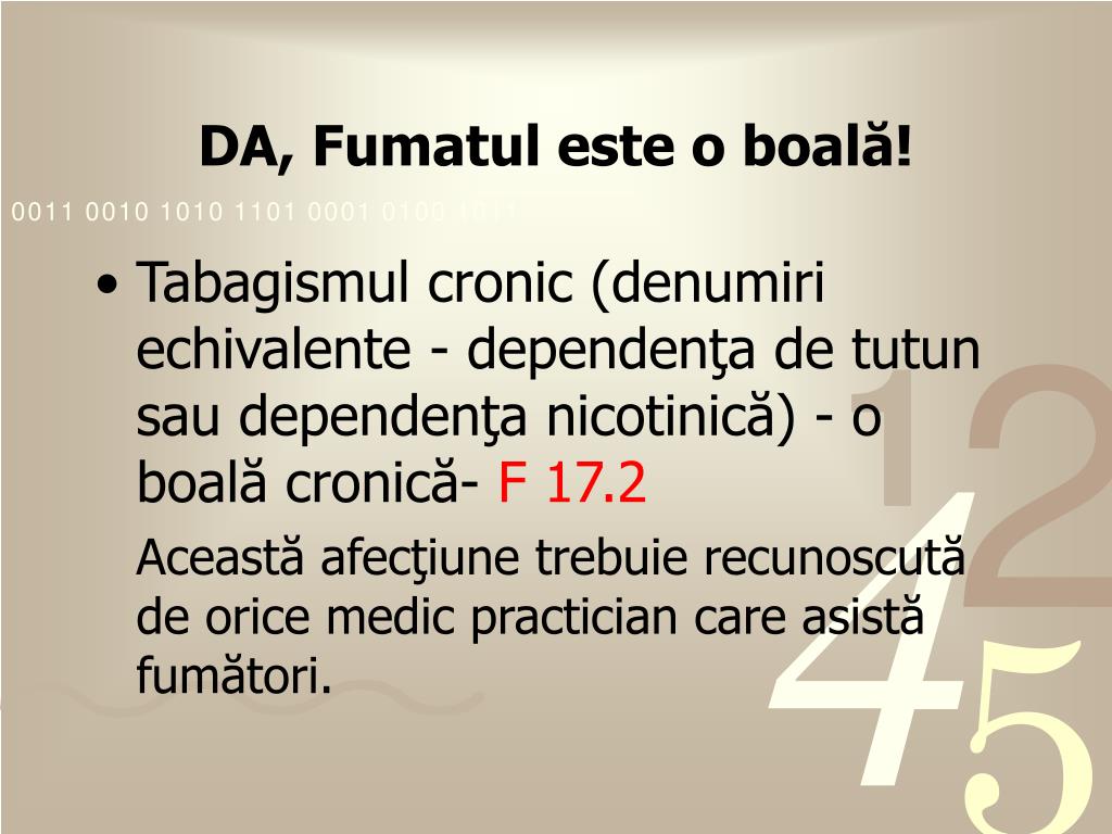 PPT - Tabagismul de la statistici la practica medicală PowerPoint ...