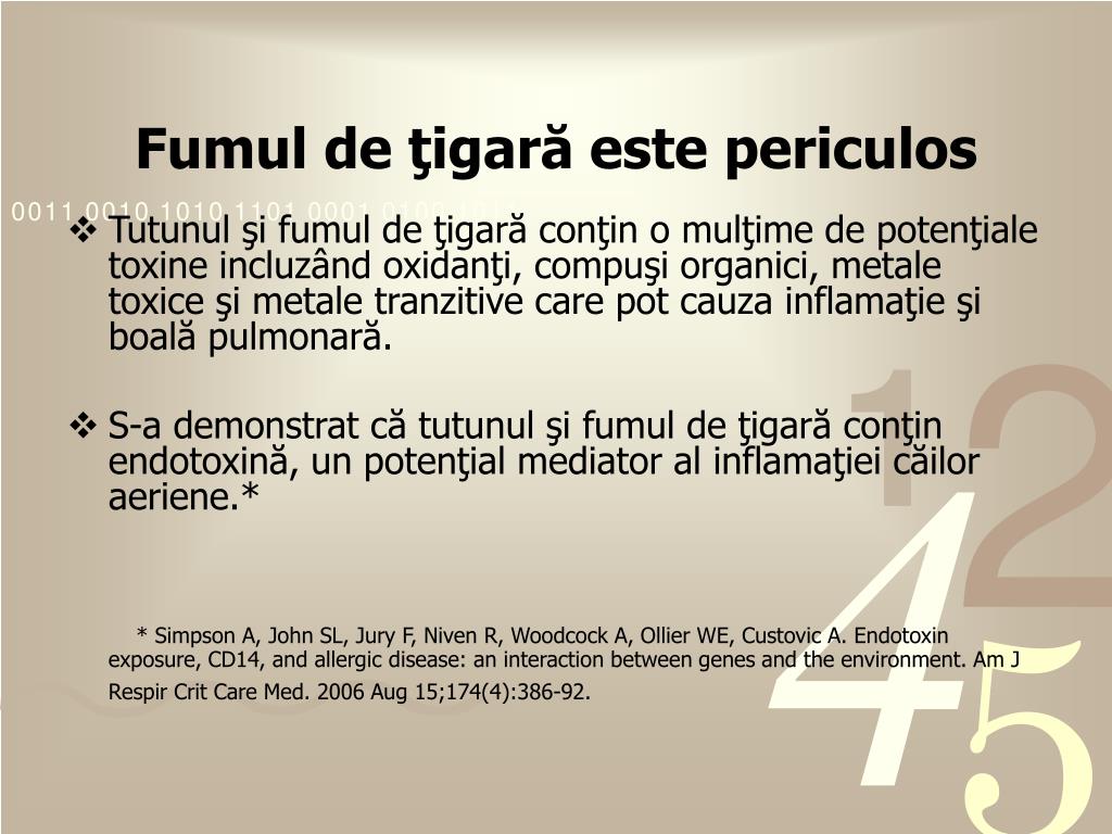 PPT - Tabagismul de la statistici la practica medicală PowerPoint ...