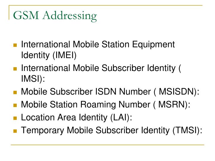 PPT - Global System for Mobile Communication (GSM): An Overview ...