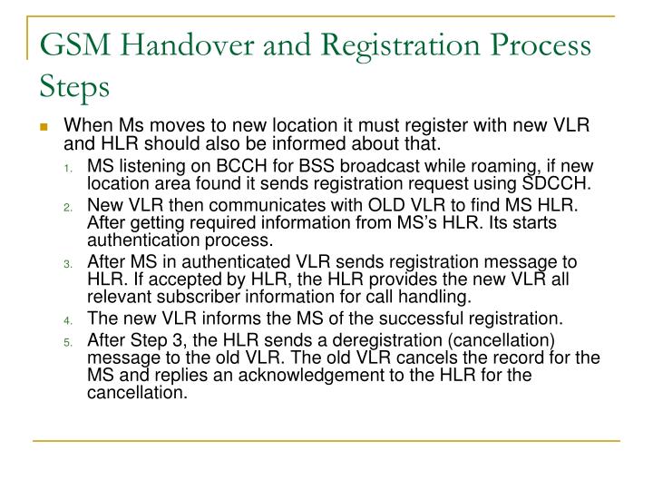 PPT - Global System for Mobile Communication (GSM): An Overview ...