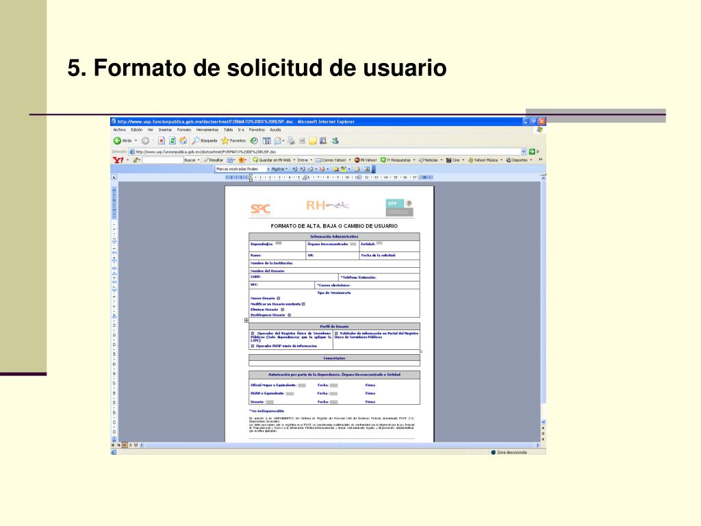 PPT - REGISTRO ÚNICO DE SERVIDORES PÚBLICOS RUSP PowerPoint ...
