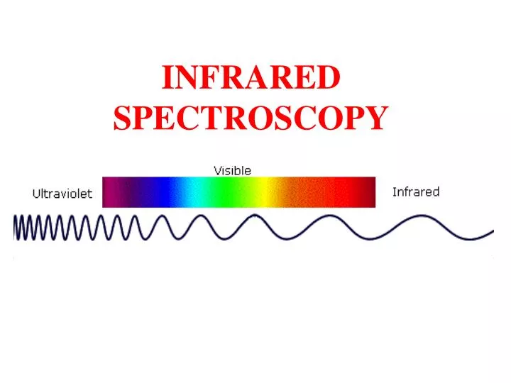 Infrared Spectroscopy Infrared Spectroscopy