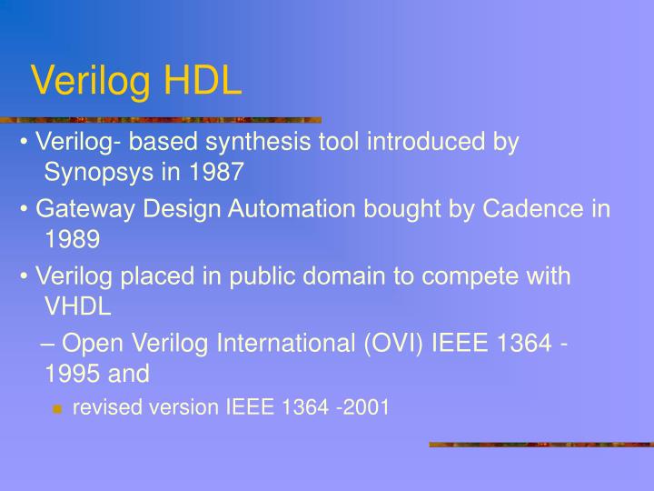 PPT - Verilog-HDL PowerPoint Presentation - ID:6057978