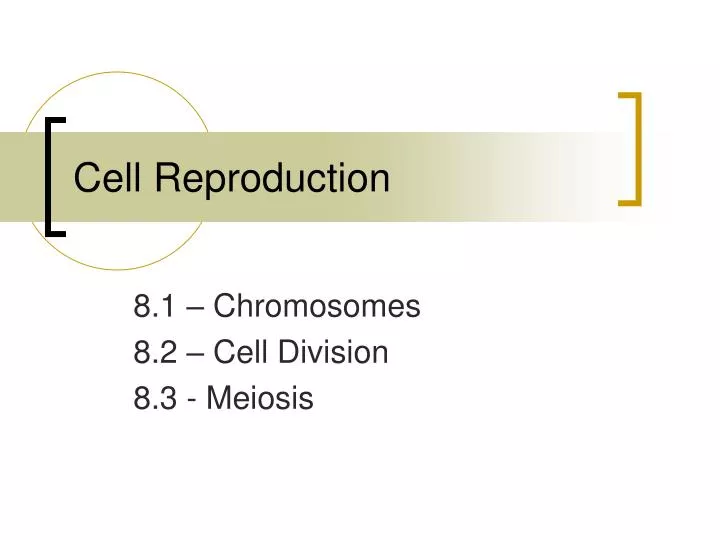 PPT - Cell Reproduction PowerPoint Presentation, free download - ID:6060307