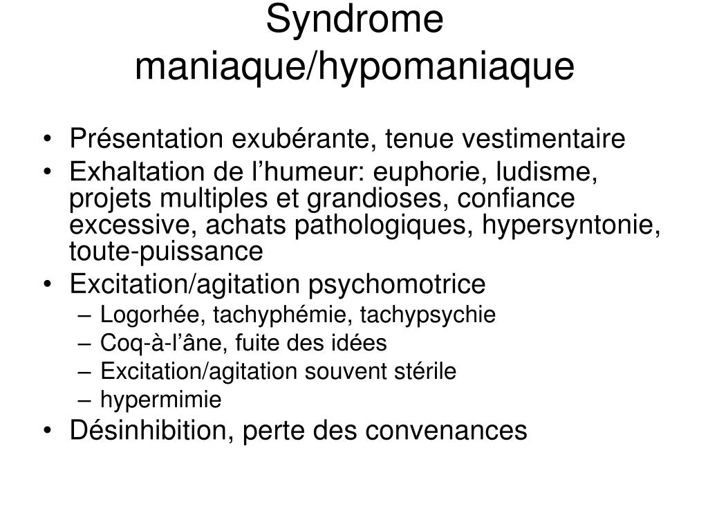 PPT - Sémiologie psychiatrique PowerPoint Presentation, free download ...