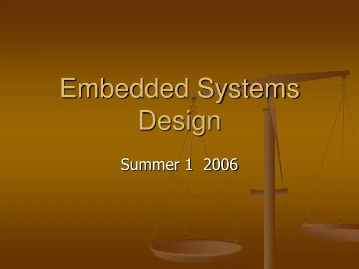 PPT - Embedded Systems Design PowerPoint Presentation, free download ... PPT - Embedded Systems Design PowerPoint Presentation, free download ...