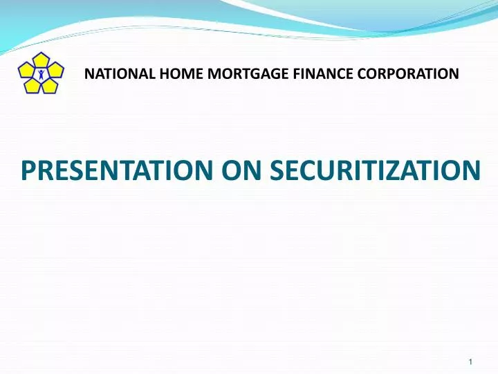 PPT - PRESENTATION ON SECURITIZATION PowerPoint Presentation, free ...