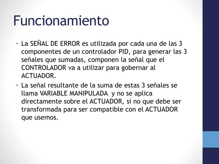 PPT - Control Proporcional Integral derivativo PowerPoint Presentation ...