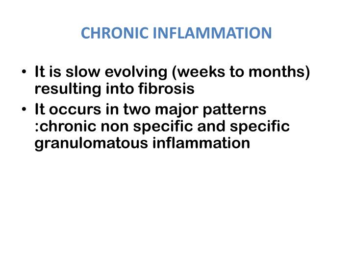 PPT - INFLAMMATION AND REPAIR Lecture 4 Chronic inflammation Systemic ...
