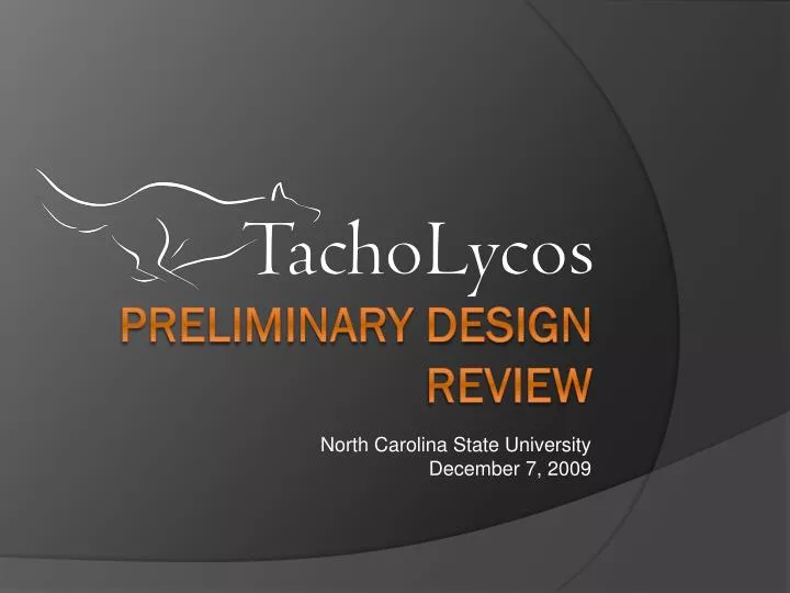 PPT - Preliminary Design Review PowerPoint Presentation, free download ...