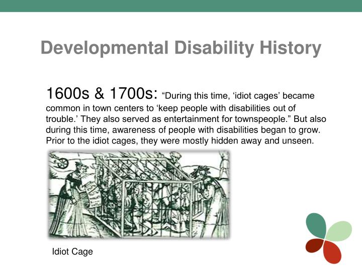 PPT - Disability History 101 PowerPoint Presentation - ID:6065903