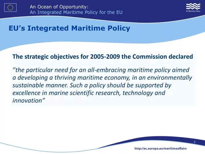 PPT - EU’s Integrated Maritime Policy PowerPoint Presentation, free ...