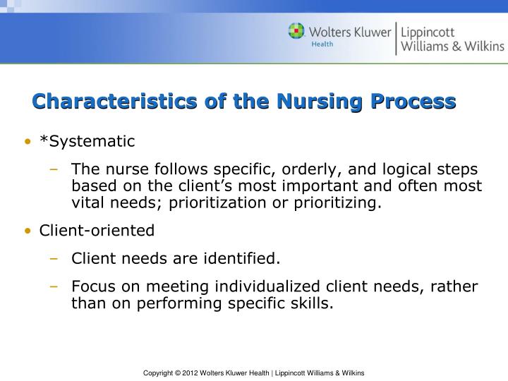 PPT - Chapter 33 Introduction to the Nursing Process PowerPoint ...