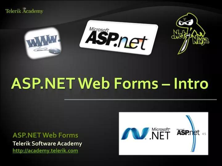 PPT - ASP.NET Web Forms – Intro PowerPoint Presentation, free download - ID:6067830