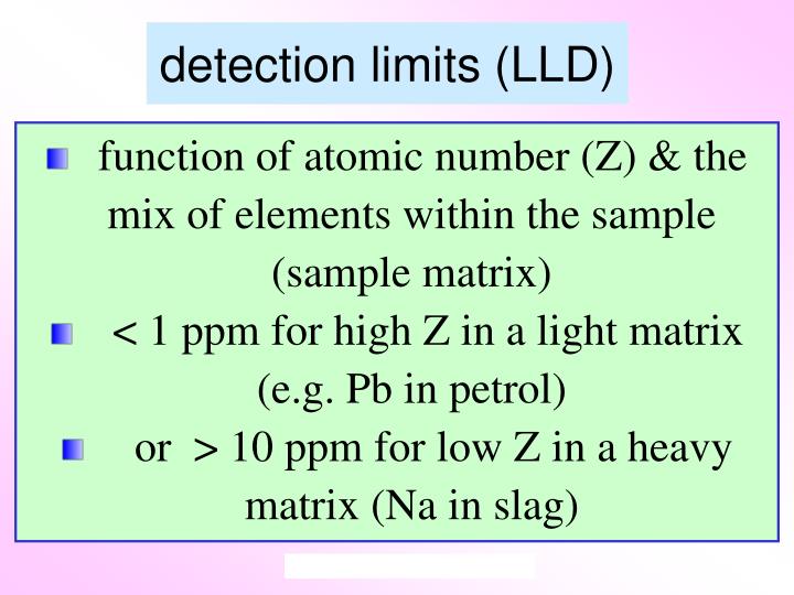 PPT - X Ray Flouresence Analysis (XRF) PowerPoint Presentation - ID:6068127