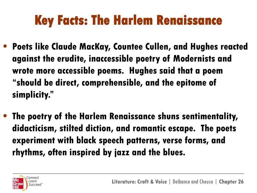 PPT - Langston Hughes and The Harlem Renaissance Image courtesy of the ...