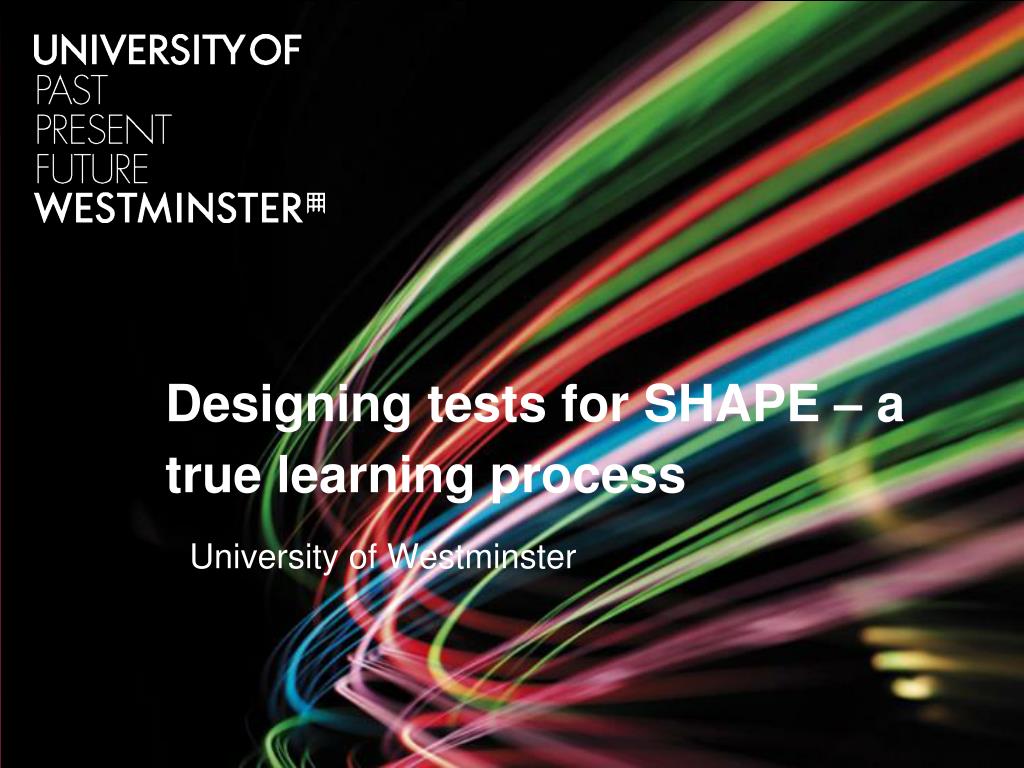 PPT - The New SHAPE Listening & Reading Tests OR HOW DID THEY DO THAT ...