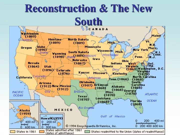 PPT - Reconstruction & The New South PowerPoint Presentation, free ...