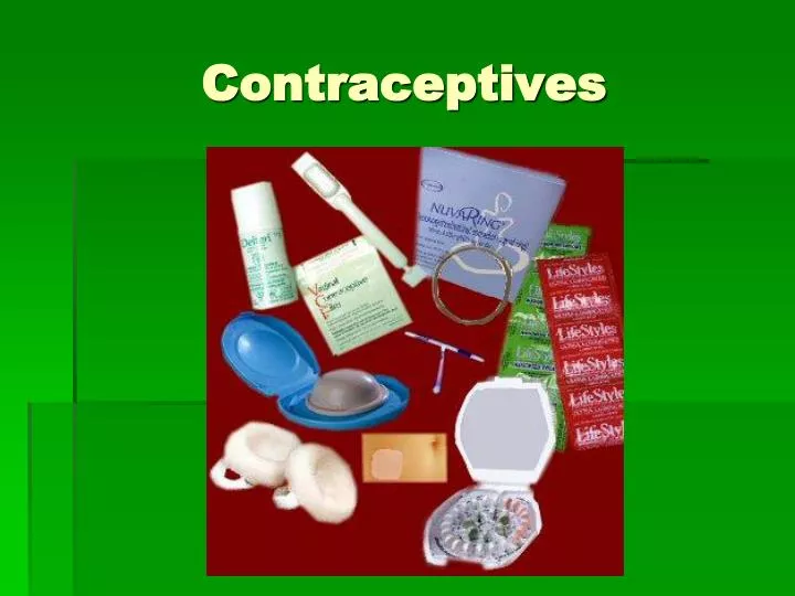 PPT - Contraceptives PowerPoint Presentation, free download - ID:6070315