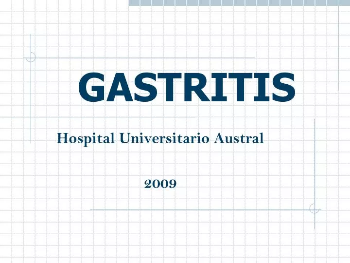 PPT - GASTRITIS PowerPoint Presentation, free download - ID:6070464