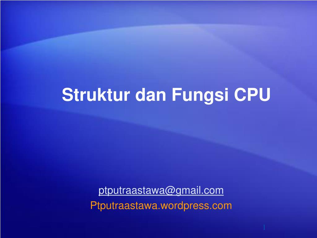 PPT - Struktur dan Fungsi CPU PowerPoint Presentation, free download ... PPT - Struktur dan Fungsi CPU PowerPoint Presentation, free download ...