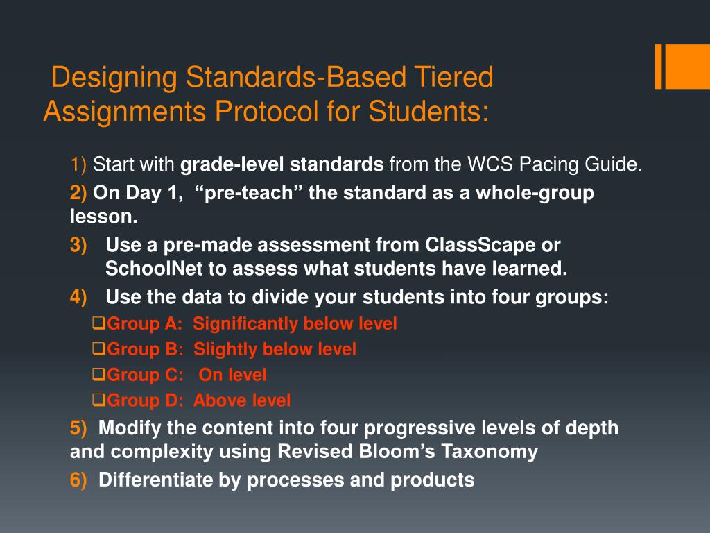 PPT - Tiered Instruction for Washington County Schools PowerPoint ...