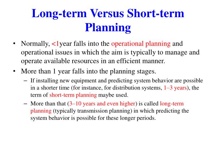 PPT - Power System Planning, Basic Principles PowerPoint Presentation ...