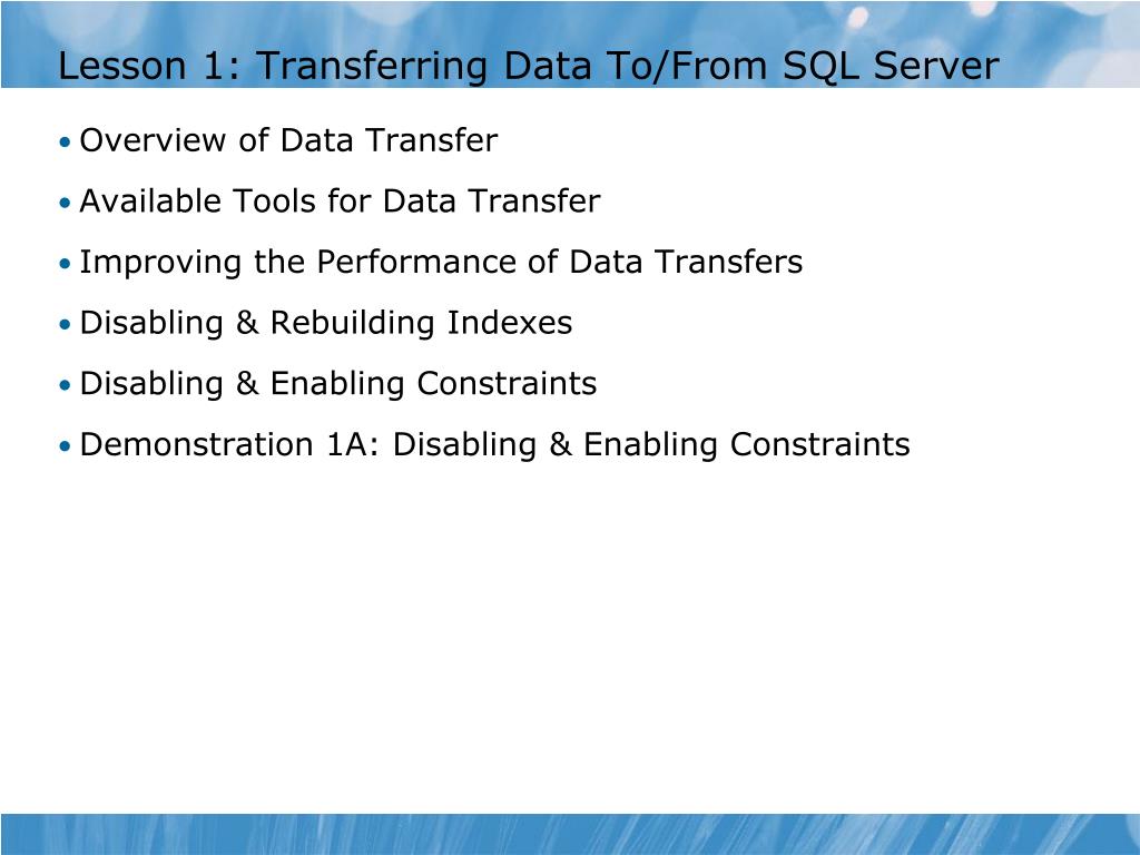 PPT - Module 8 Importing and Exporting Data PowerPoint Presentation ... PPT - Module 8 Importing and Exporting Data PowerPoint Presentation ...