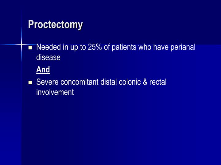 PPT - Perianal Crohn’s Disease PowerPoint Presentation - ID:6072519