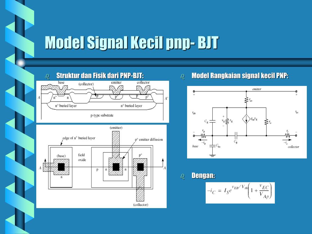 PPT - Kuliah 5b. Model Signal Kecil npn - BJT Dan Pnp BJT PowerPoint ...