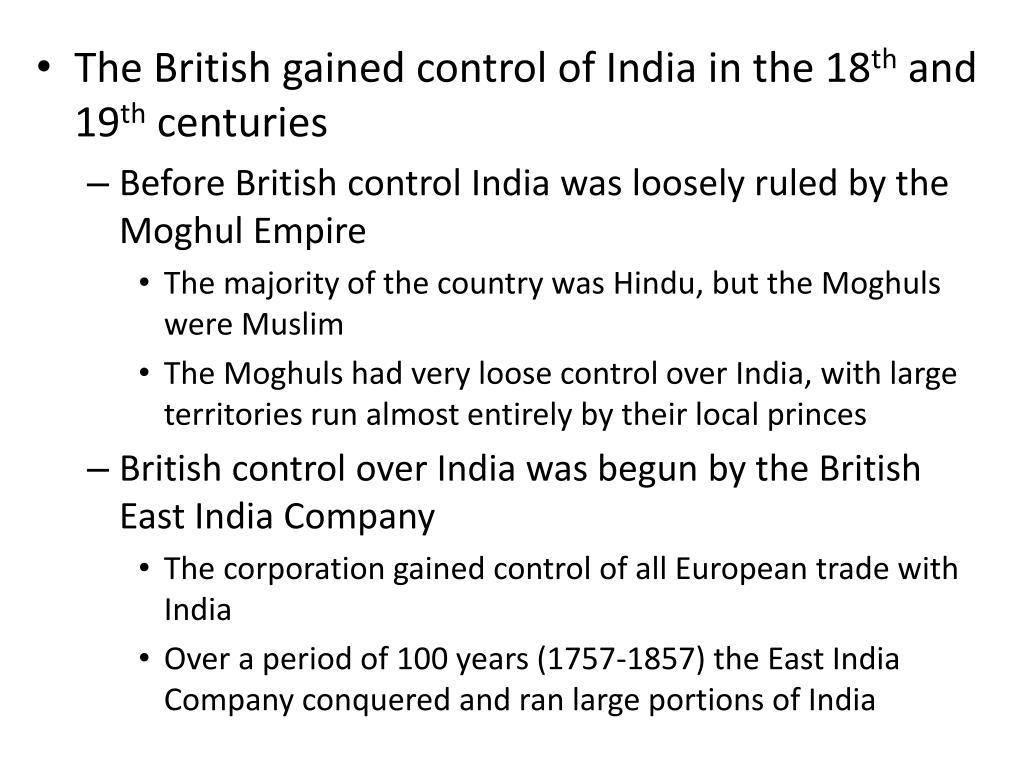 PPT - British Conquest of India PowerPoint Presentation, free download ...