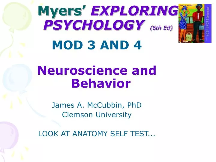 PPT - Myers’ EXPLORING PSYCHOLOGY (6th Ed) PowerPoint Presentation ...
