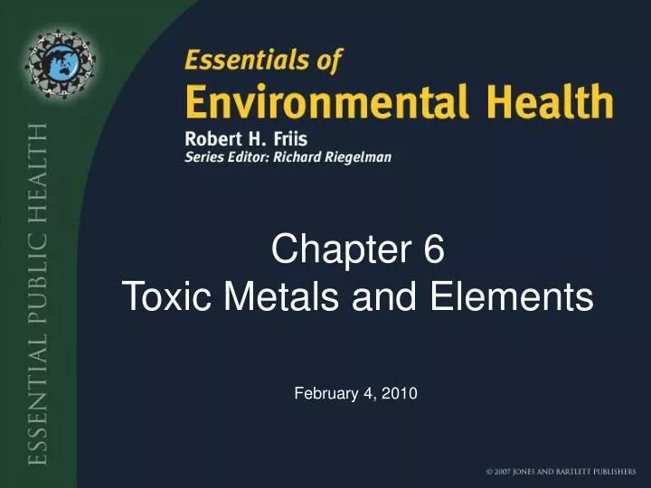 PPT - Chapter 6 Toxic Metals and Elements PowerPoint Presentation, free ...