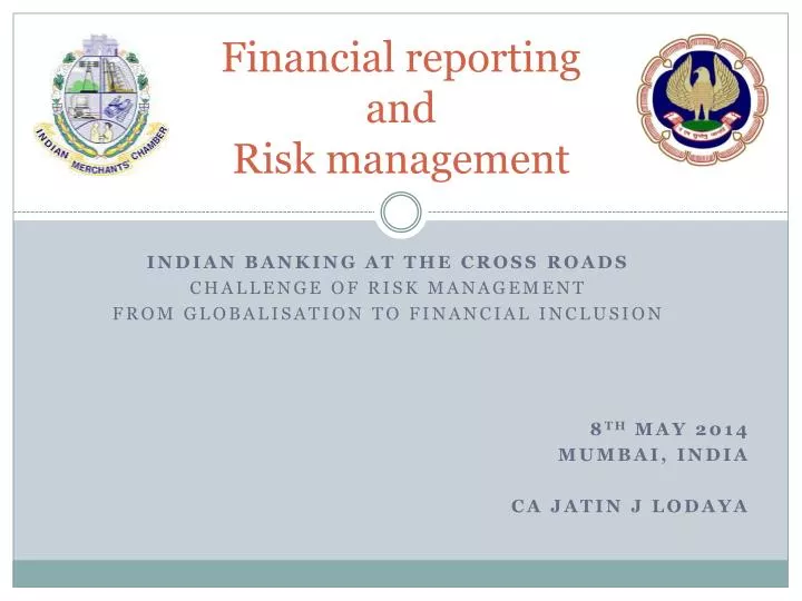 PPT - Financial reporting and Risk management PowerPoint Presentation ...