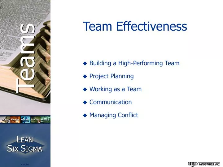 PPT - Team Effectiveness PowerPoint Presentation, free download - ID ...