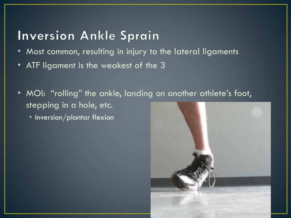 PPT - Injuries to the Foot, Ankle and Lower Leg PowerPoint Presentation ...