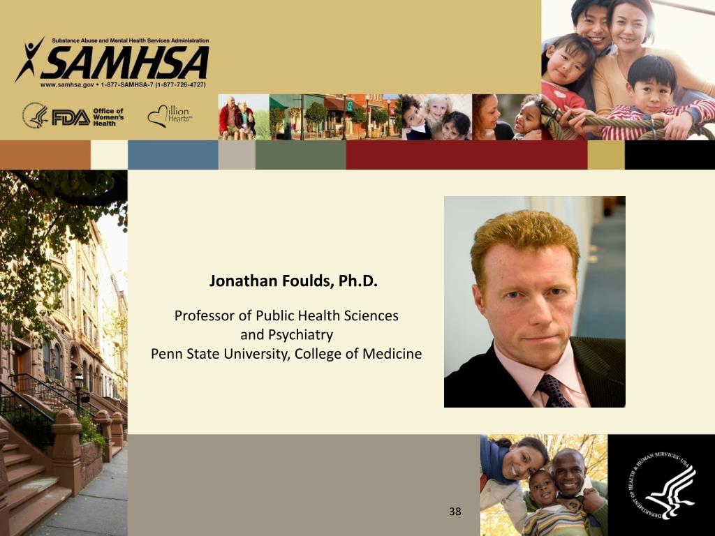 PPT - Behavioral Health is Essential To Health, Prevention Works ...