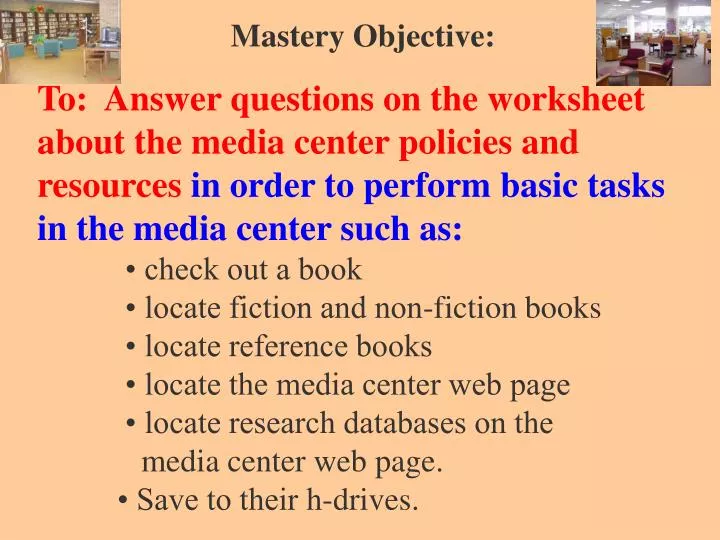 PPT - Mastery Objective: PowerPoint Presentation, free download - ID ...