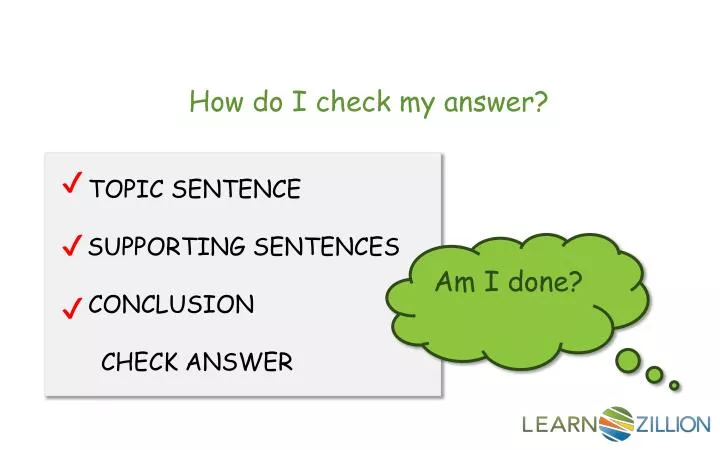 PPT - How do I check my answer? PowerPoint Presentation, free download ...
