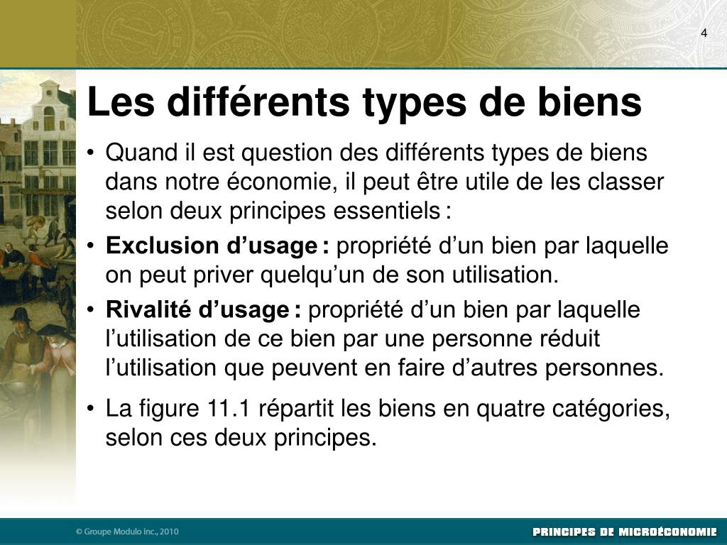 PPT - Connaître les caractéristiques essentielles des biens publics et ...