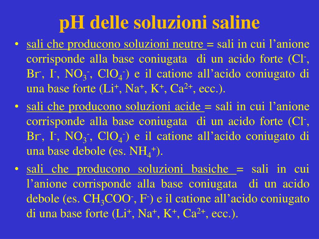 Ppt Gli Acidi E Le Basi Powerpoint Presentation Free Download Id