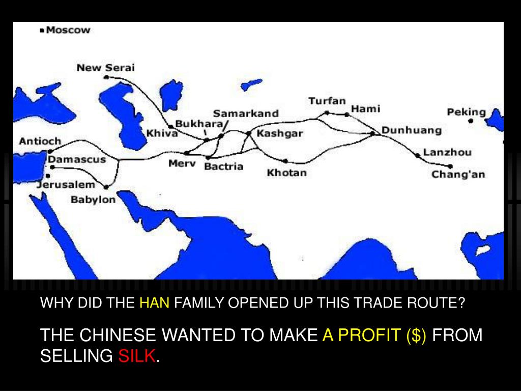 PPT - The Silk Road The Gold Road The Trade Highway between Asia and ...