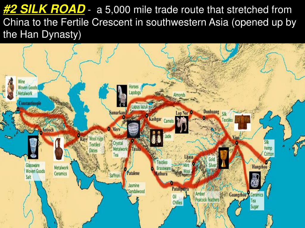 PPT - The Silk Road The Gold Road The Trade Highway between Asia and ...