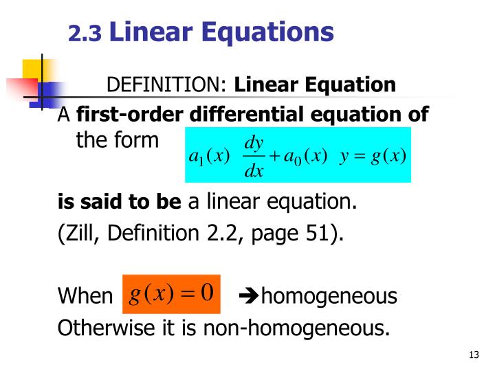 PPT - First-Order Differential Equations PowerPoint Presentation - ID ...